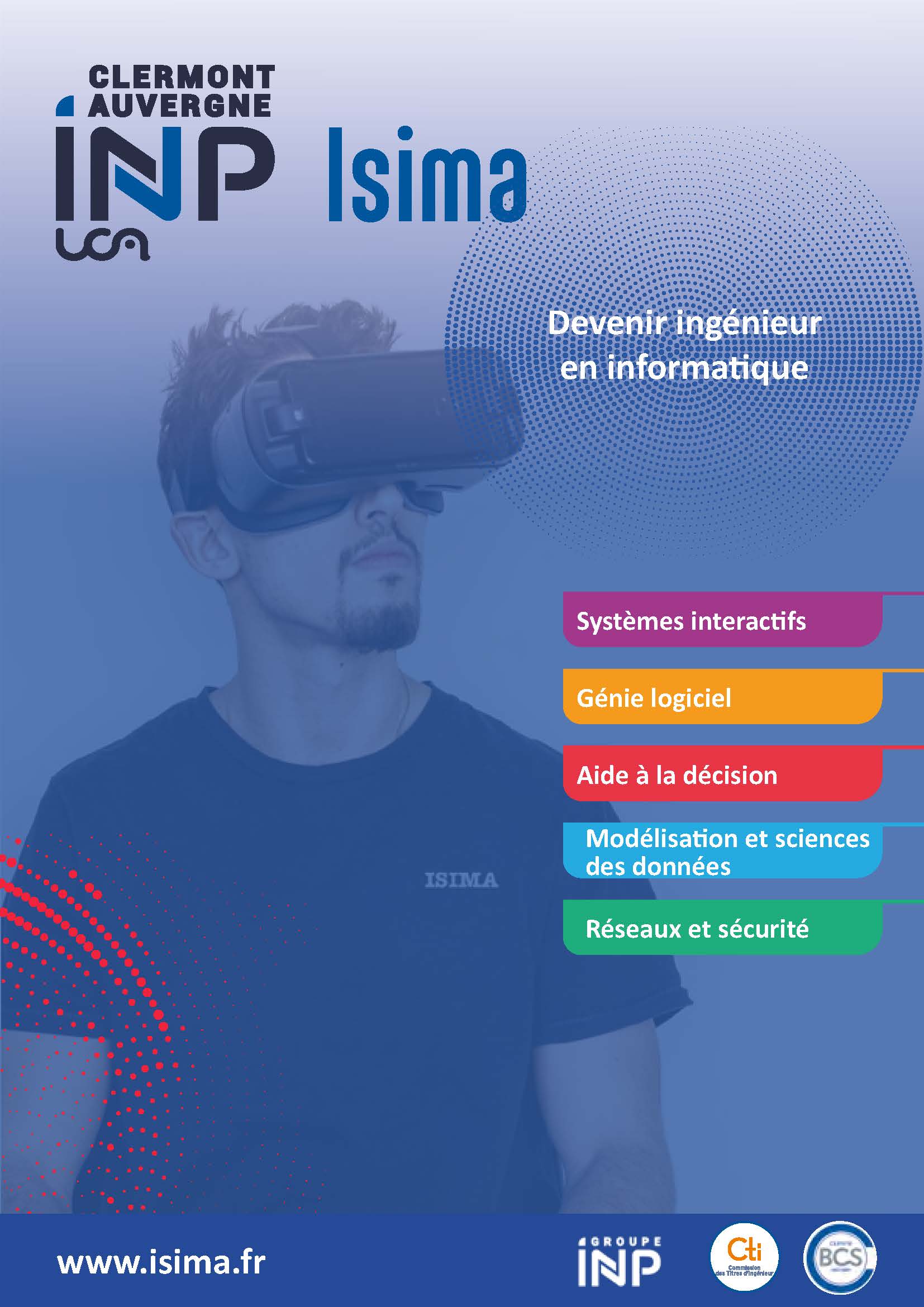 Plaquette ISIMA - Clermont Auvergne INP
